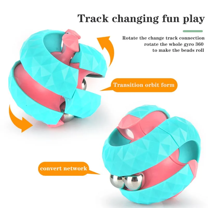 New Rotating Fidget Spinner Metal Ball - FunToyLab