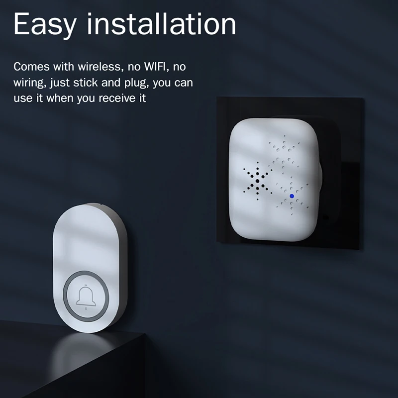 Smart-Waterproof-Outdoor-Wireless-Doorbell-For-Home-Long-Distance ...