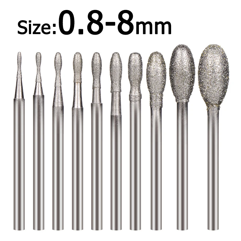 1-11pcs-0-8-8mm-Ellipse-Electroplated-Diamond-Burr-Grinding-Engraving-Bit-2-35-3mm-Shank.jpg