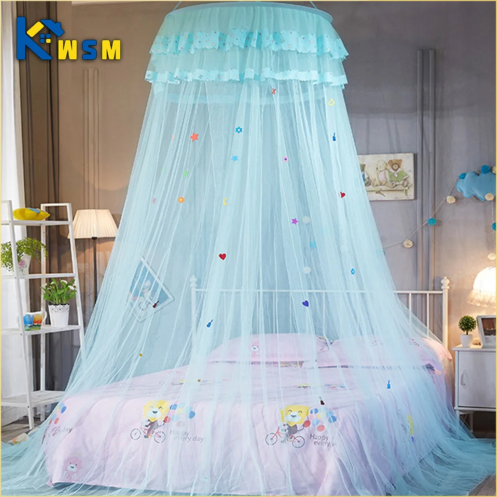 Cartoon-Dome-Hanging-Mosquito-Net-Easy-To-Install-Lace-Floor-Mosquito ...