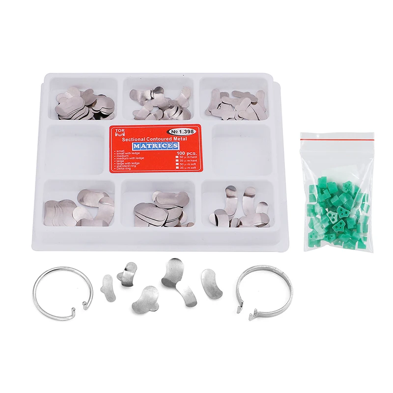 Dental-Metal-Molding-Sheet-Dentist-Fillings-Tool-Matrix-Material-with ...