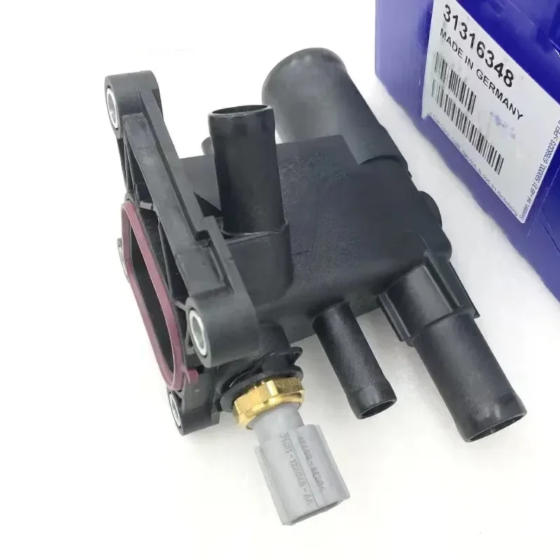 OEM-31316348-NEW-PETROL-ENGINE-COOLANT-THERMOSTAT-HOUSING-WATER-OUTLET ...
