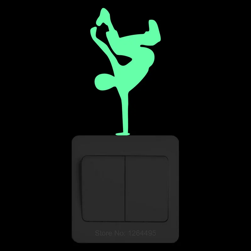 Wall Stickers Dance Wall | Sticker Wall Breakdance | Kids Room Wall ...