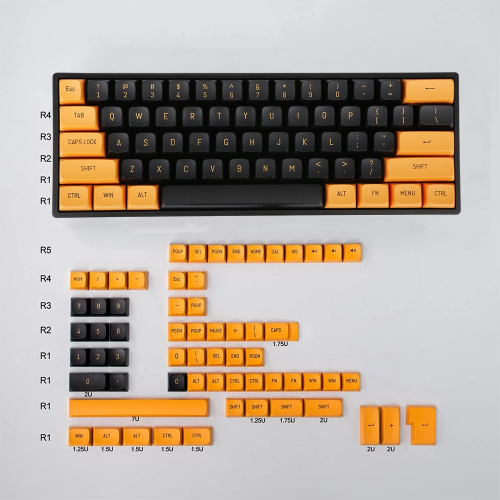 Keycaps-PBT-149-Keys-Double-Shot-for-CSA-Profile-Custom-Keycaps ...