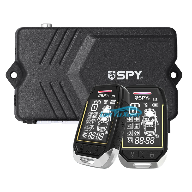 Spy-2023-Custom-Smart-Two-Way-Sensor-Car-Alarm-5000m-Start-Remote ...