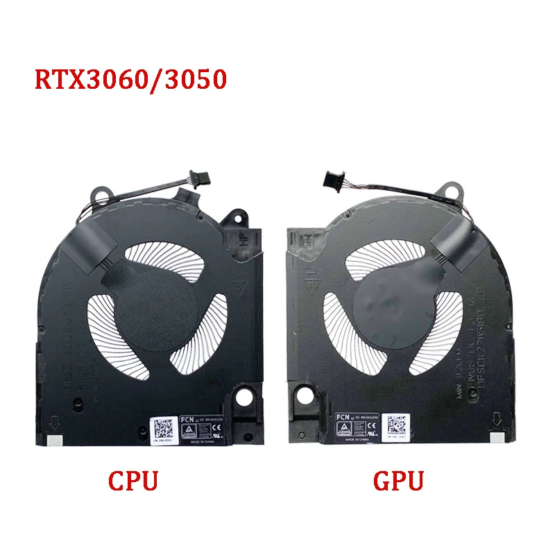 Laptop Cpu Gpu Cooling Fan | Dell Computer Cooling Fan | Dell Laptop ...