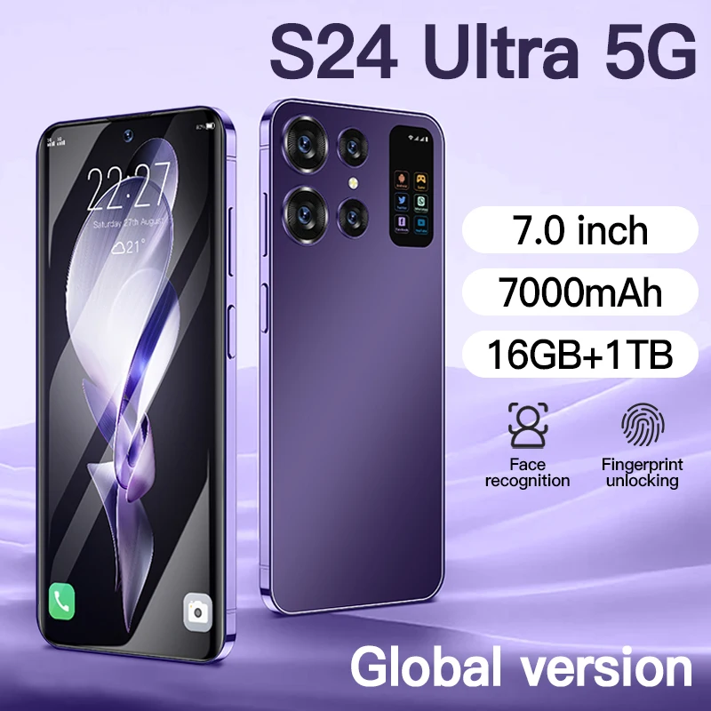 Global-Version-S24-Ultra-5G-smartphone-Original-Phones-new-7-0inch-HD ...
