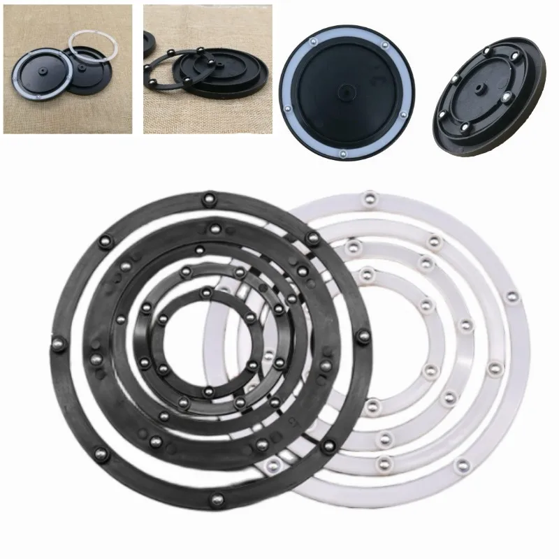 1PCS Ball Bearing Swivel Plate Lazy Susan Round Rotating Bearing Plate ...