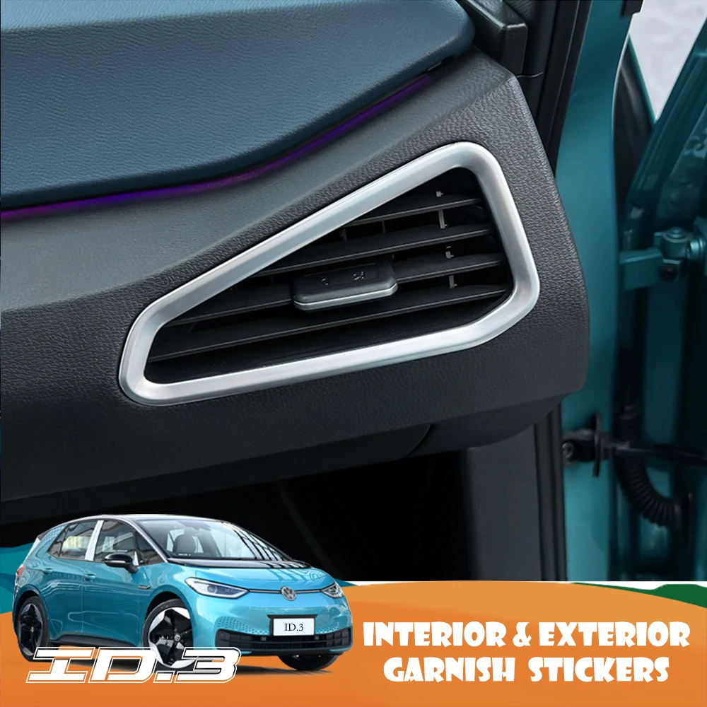 Car-Dashboard-A-Pillar-Air-Outlet-Vent-Trim-Frame-Stickers-Bezel-for-VW ...
