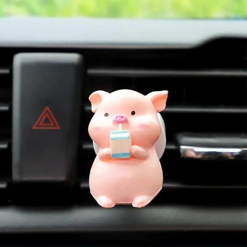 Car-Diffuser-Vent-Clip-3D-Pig-Car-Air-Vent-Clips-Diffusers-Automobile ...