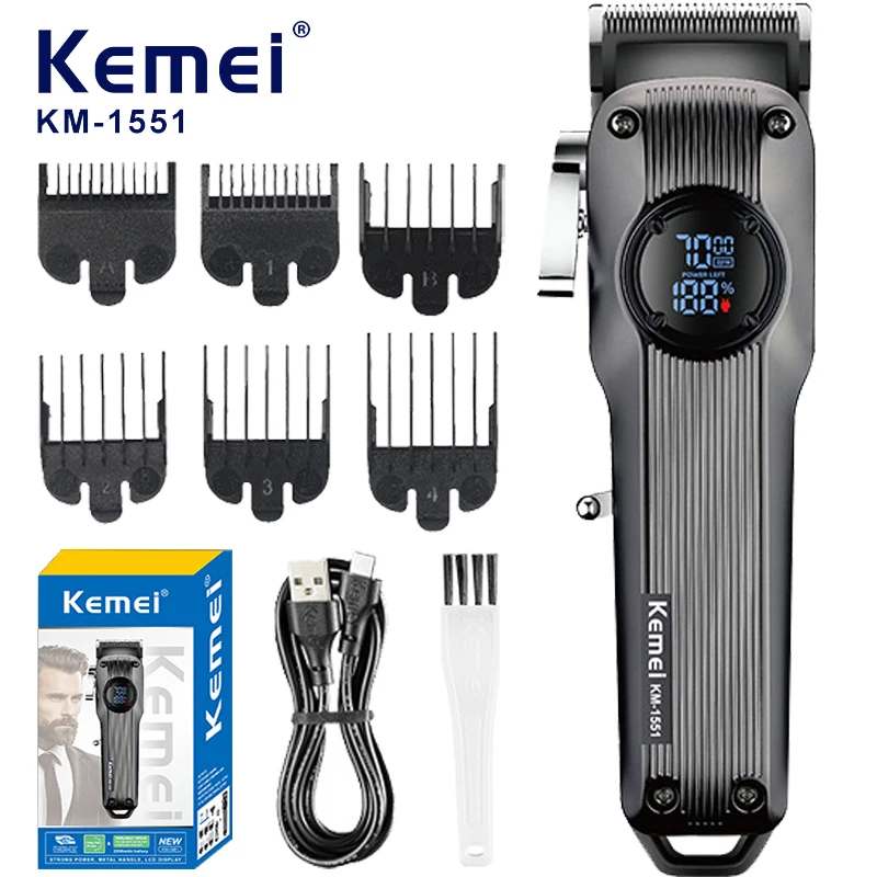 KEMEI-Hair-Salon-Professional-Hair-Clipper-Head-Clipper-Digital-Hair ...