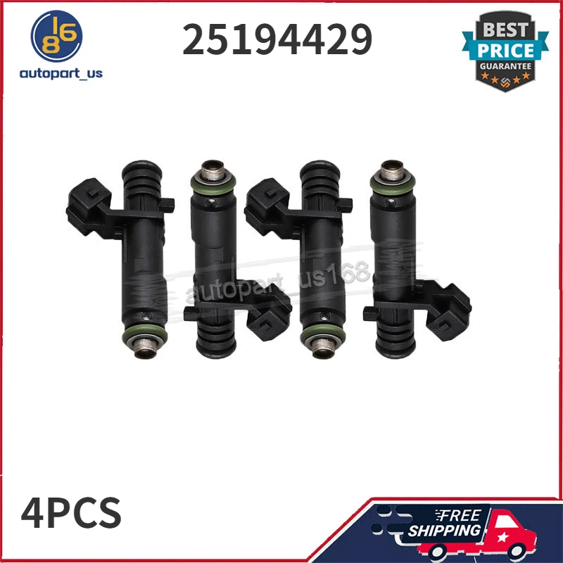 4Pcs-Fuel-Injectors-25194429-25186566-96800843-For-Chevrolet-Spark-2011 ...