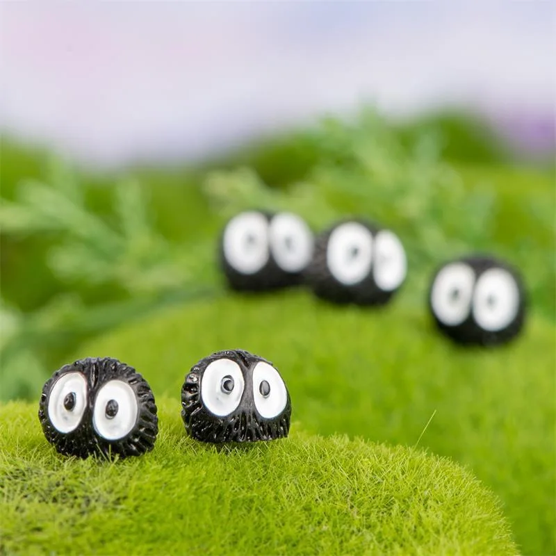10PCS Mini Dust Ball Figure Elves Singular Resin Briquette Toy ...
