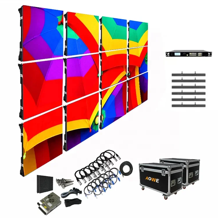 New-High-Performance-LED-Video-Wall-Screen-P3-91-Outdoor-Display-Screen ...