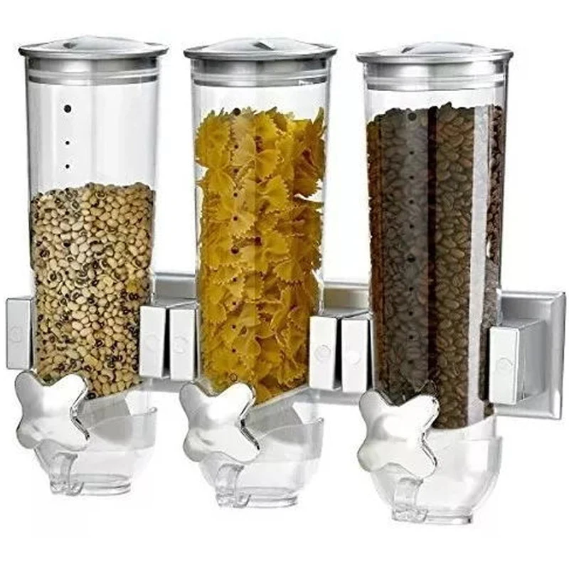 Food-Jar-Dispenser-Safe-Airtight-High-Capacity-Grains-Cereal-Bucket ...