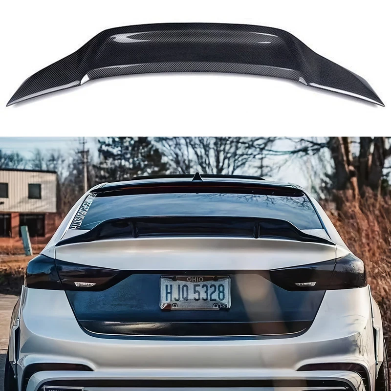 For Hyundai Elantra 2015 2016 2017 High Quality Carbon Fiber Spoiler ...