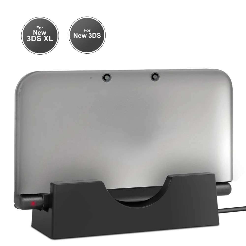 For-Nintend-3DS-New-3DS-XL-3DS-LL-Charging-Stand-Charging-Station-Dock ...