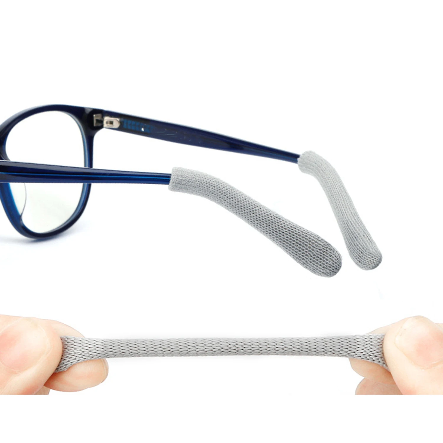 1Pairs-Anti-Slip-Ear-Hook-Eyeglass-Eye-Glasses-Knitted-Temple-Tip ...