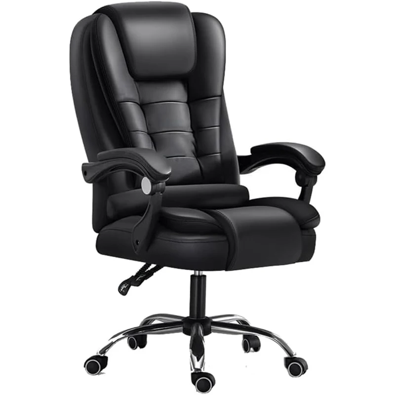 Chulovs Office Chair High-Back Office Computer Chair without Footrest ...