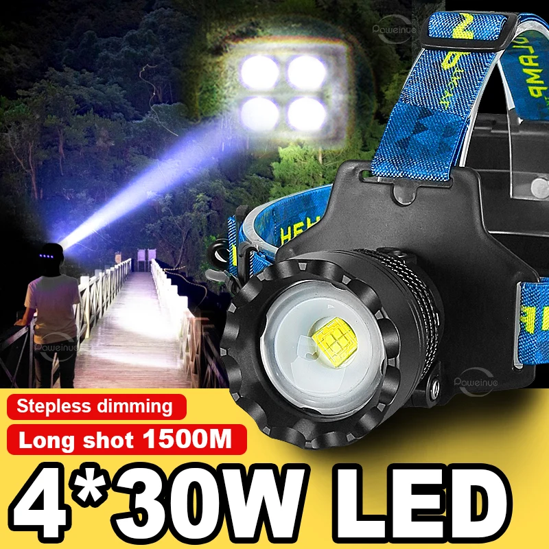 Long Distance Headlamp | Flashlight Headlight | Fishing Headlamp ...
