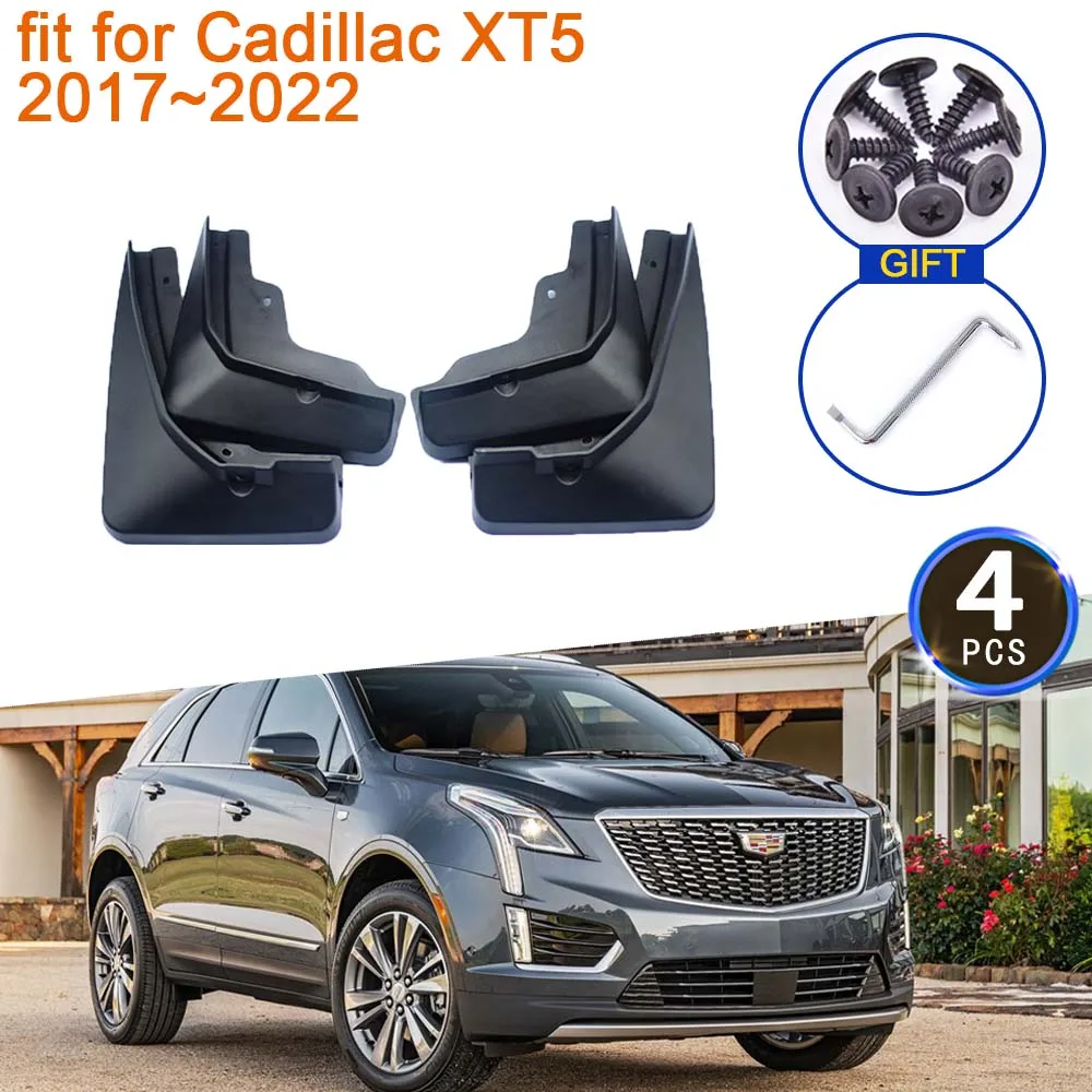 Guardabarros para Cadillac XT5 2017 ~ 2022 accesorios 2018 2019 2020 ...