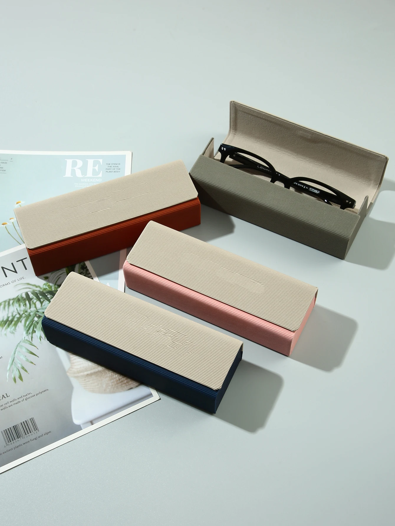 1PC Large Glasses Case Portable Hard Shell Eyewear Protector Cover ...