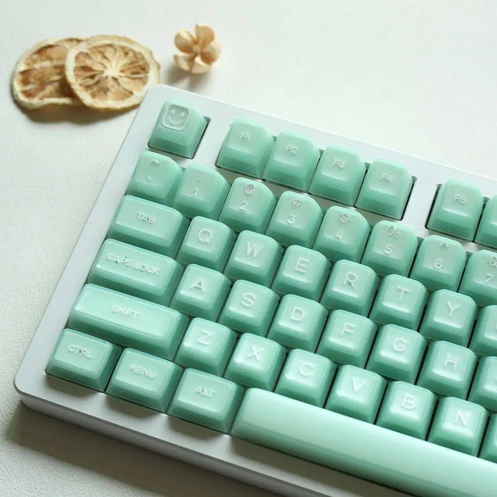 142-Keys-Semi-Transparent-Cyan-Keycaps-SA-Profile-Double-Shot-PBT ...