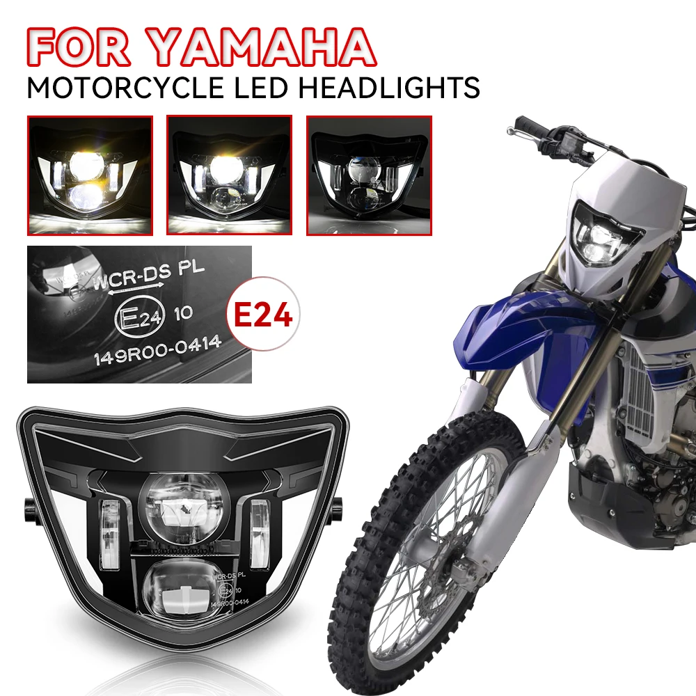 For-Yamaha-WRF250-400-426-450-YZ-TTR-WR-XT-MX-Motocross-Light-Dual ...