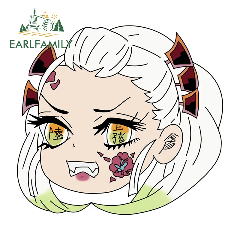 Earlfamily 13cm X 12cm For Demon Slayer Daki Camper Car Stickers ...
