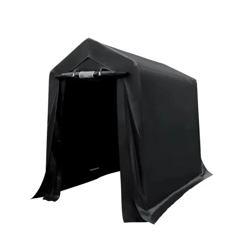 Outdoor Detachable Zip Roll Door Motorcycle Shelter Tent Shed Storage ...