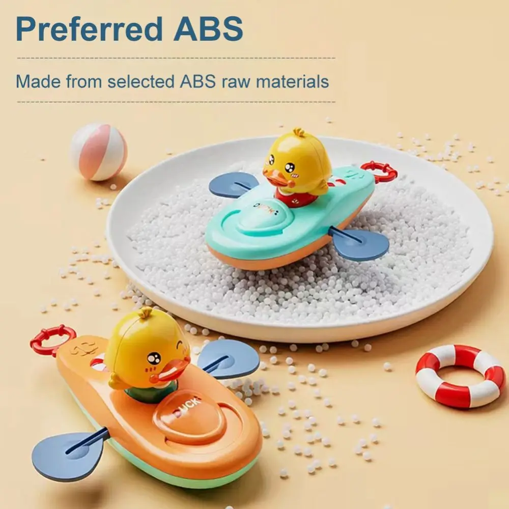 Screw-Paddle-Rowing-Boat-Duck-Bath-Toy-Water-Toy-Swim-Duck-Chain ...