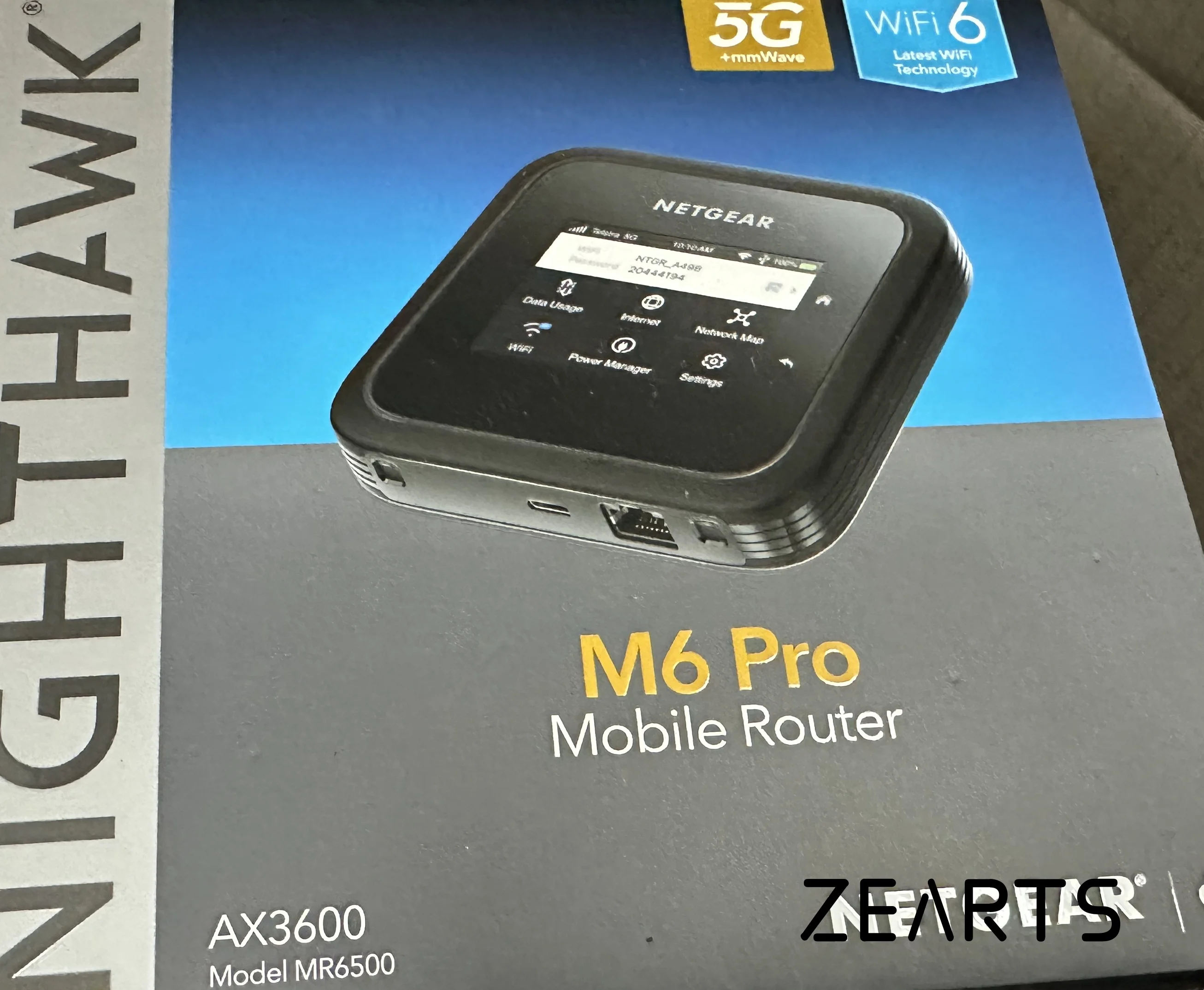 ZEARTS-M6-Pro-5G-MR6500-mmWave-WiFi-6E-Mobile-Hotspot-Router-Unlocked ...