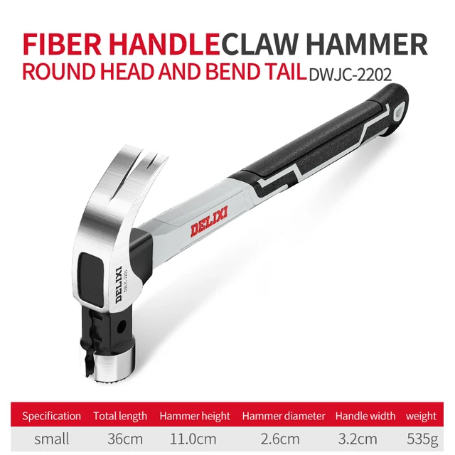 Multifunction Non-slip Shockproof Steel Hammer Hand Tool Magnetic Claw ...