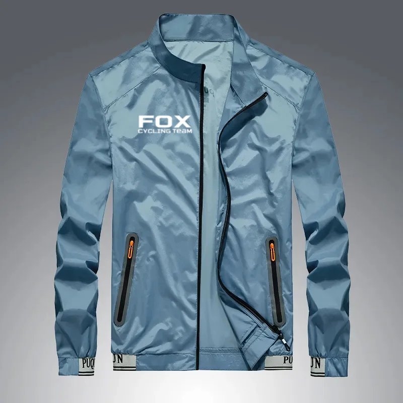 Fox-Cycling-Team-Jackets-Thin-Windbreaker-Men-Outdoor-Sports-Windproof ...