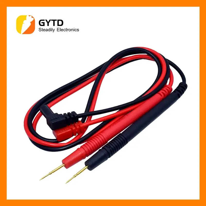 New 1 Pair 70cm Probe Multimeter Test Lead 1000v 10A Wire Pen Cable For ...