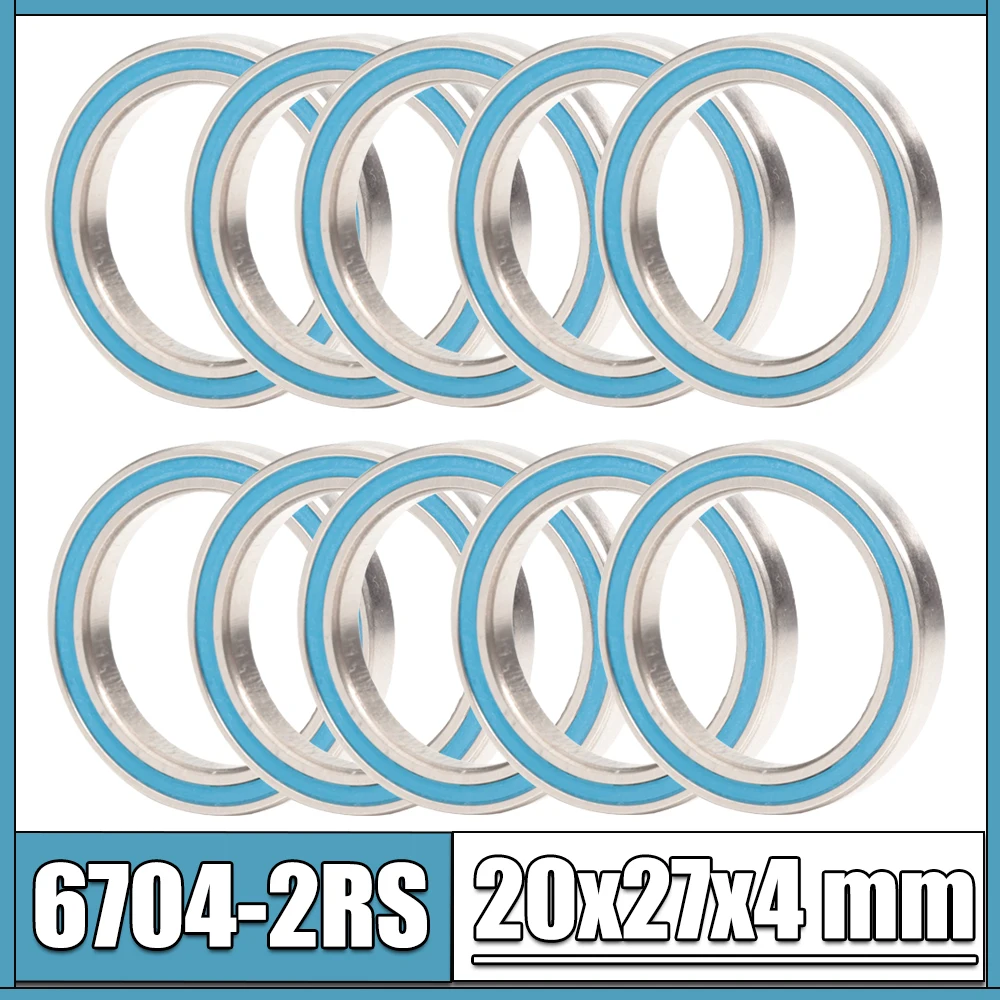 6704rs Bearing 10pcs 20x27x4 Mm Abec-3 Hobby Electric Rc Car Truck 6704 ...