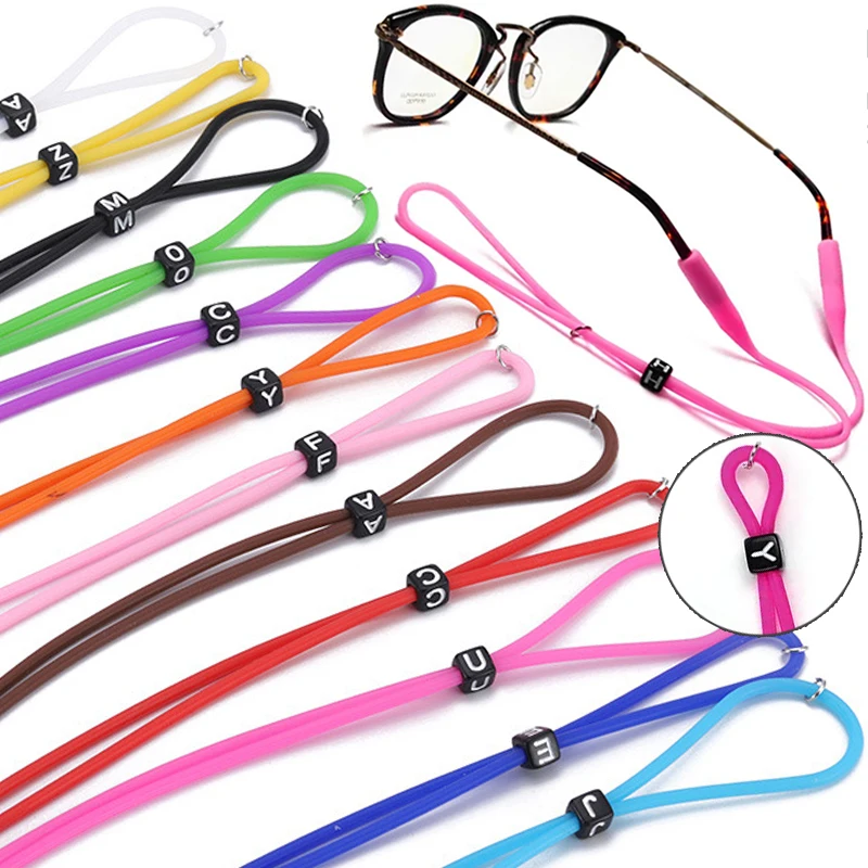 1-5pcs-Adjustable-Elastic-Silicone-Eyeglasses-Straps-Sunglasses-Chain ...
