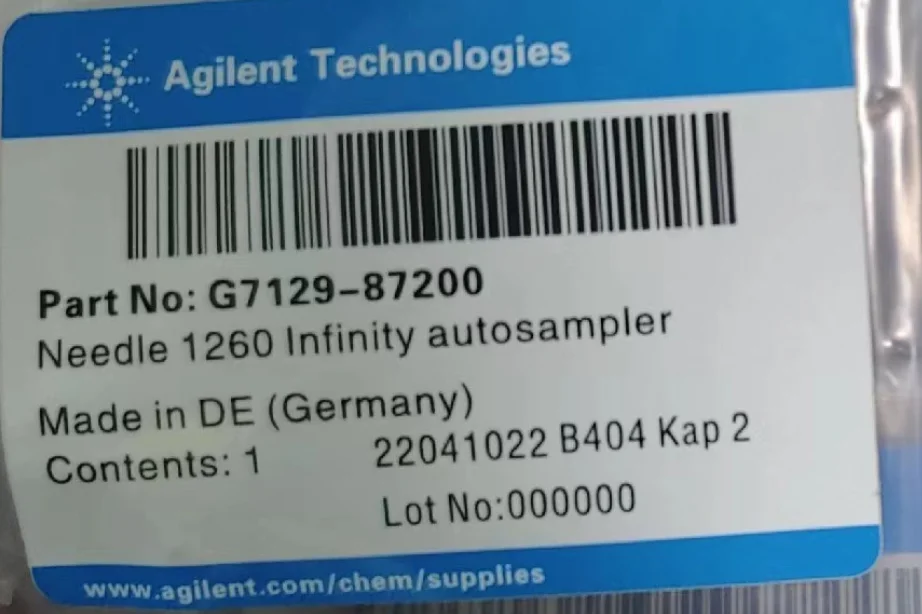 Para a agulha automática líquida G7129 87200 da injeção de agilent ...
