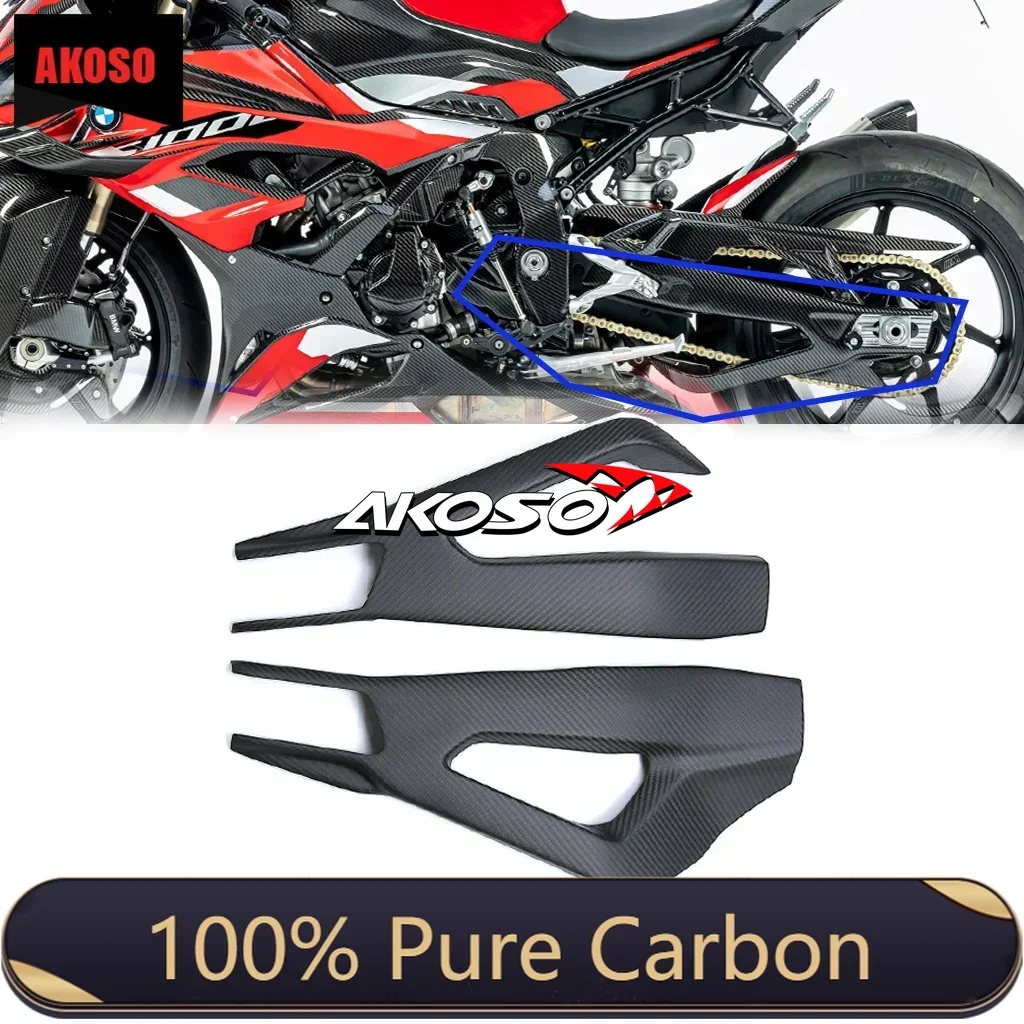 100-Full-3K-Carbon-Fiber-Motorcycle-Swingarm-Fairings-Kit-Covers ...