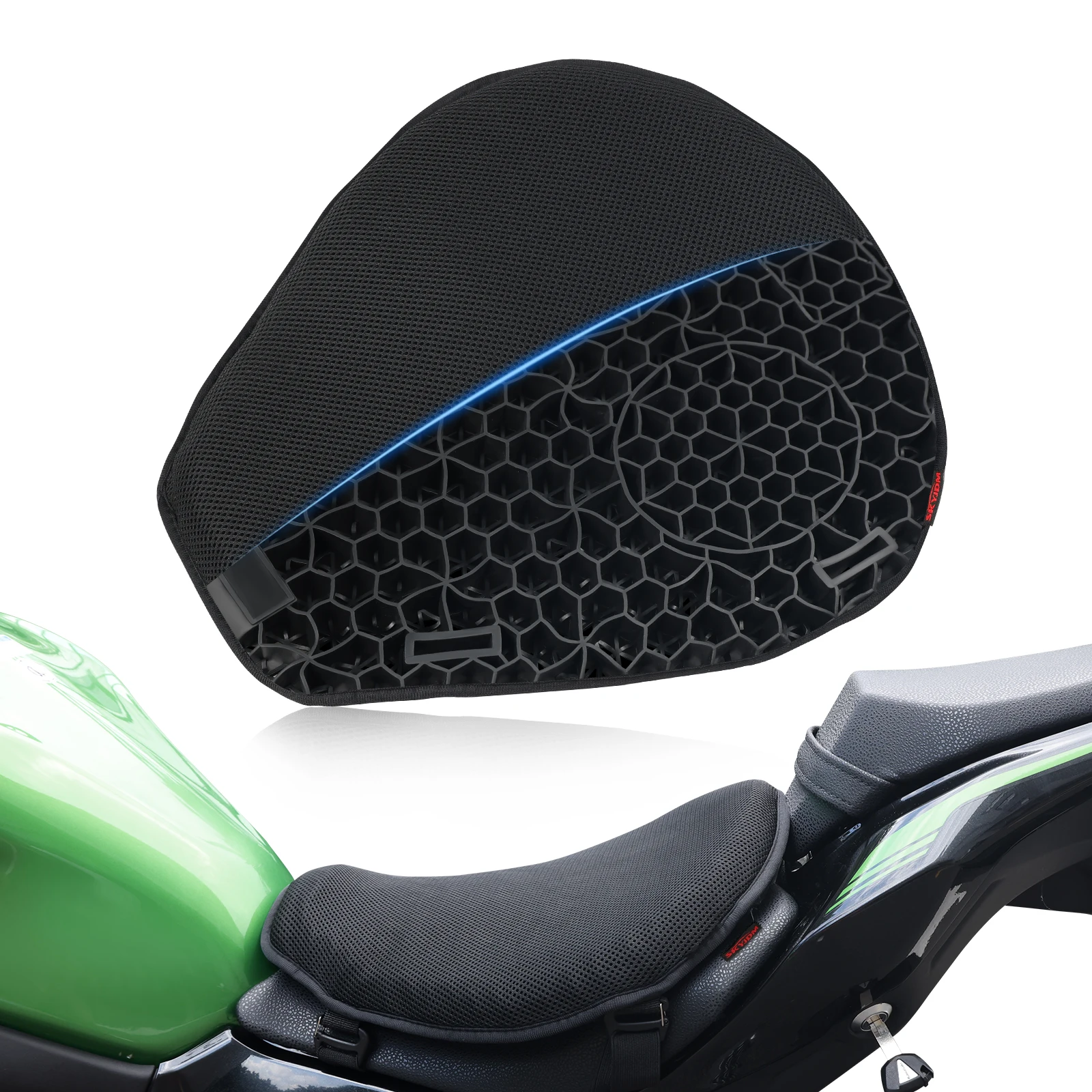 Universal-Motorcycle-Seat-Cushion-Cover-3D-Motorcycle-Gel-Seat-Pad-Anti ...