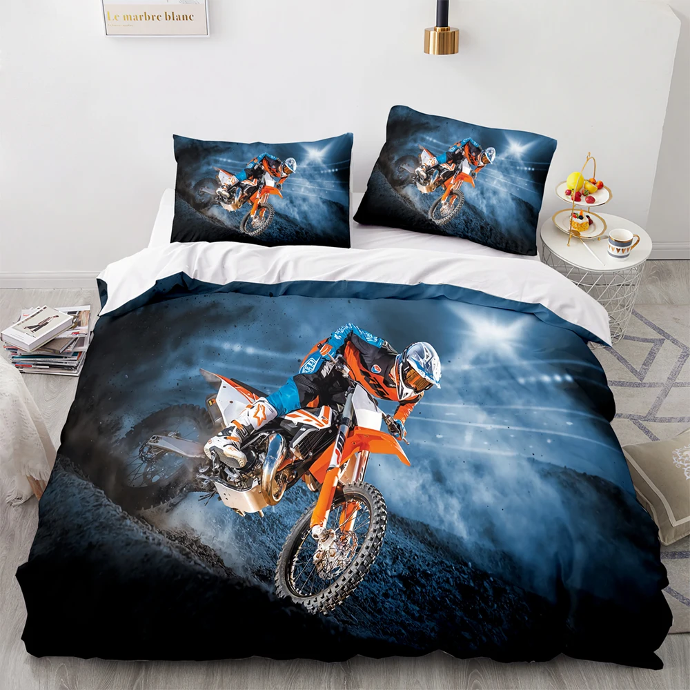Motorcycle-Bedding-Set-Single-Twin-Full-Queen-King-Size-Wild-Race-Bed ...