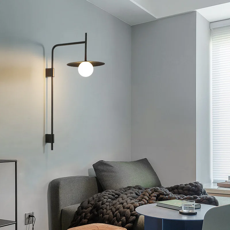 Nordic-Rocker-Wall-Lamps-Simple-Indoor-Wall-Lamp-Modern-Minimalist ...
