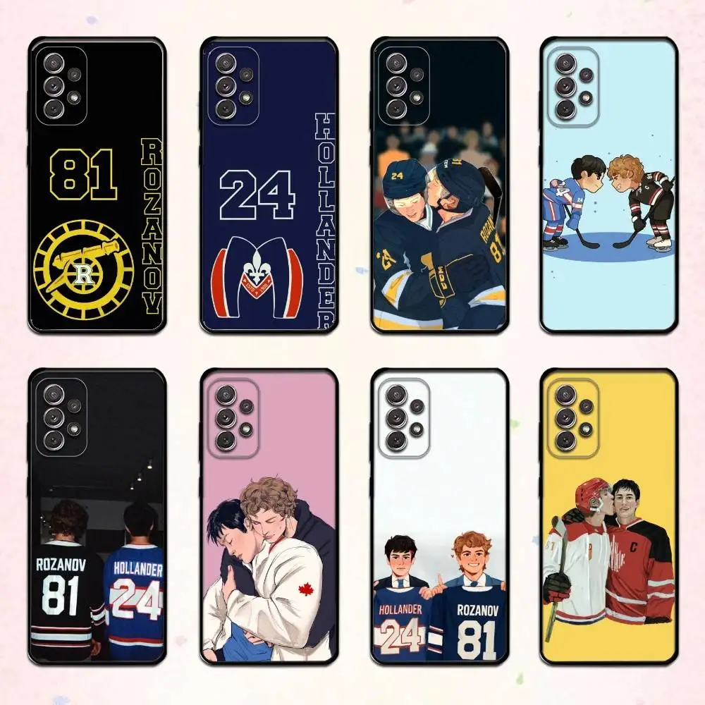 Ice hockey H-Heated R-Rivalry Phone Case For Samsung S 25,24,23,22,30 ...