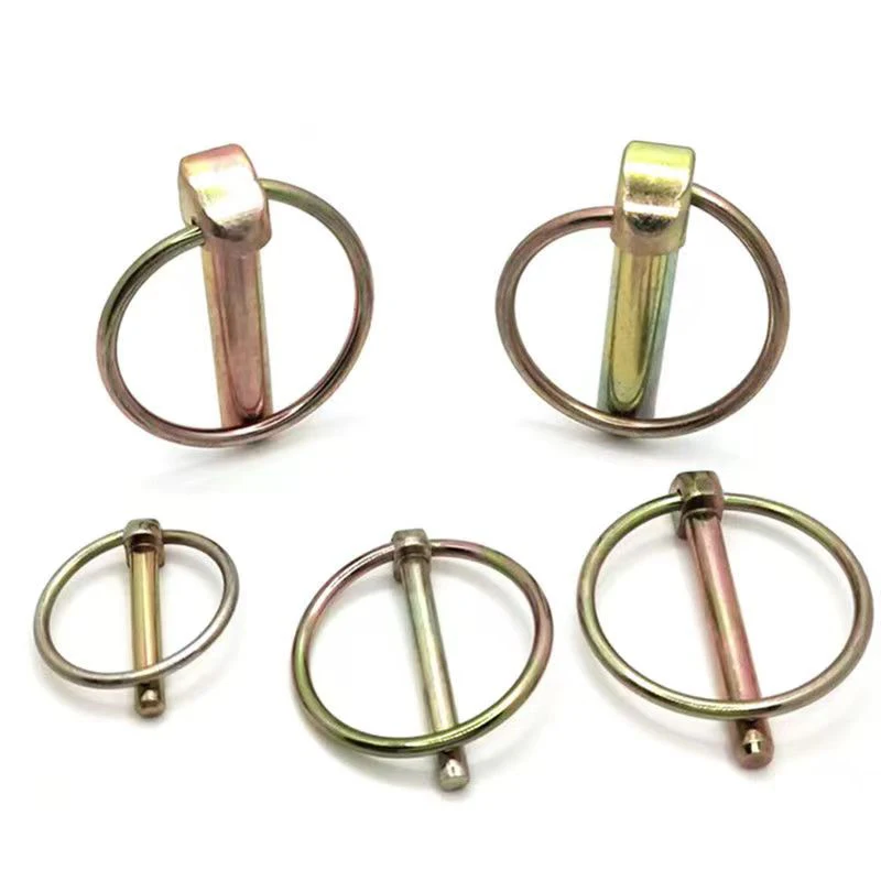 Steel-Heavy-Duty-Boat-Lynch-Pin-Tractor-Trailer-Trucks-Pin-Ring-Clips ...