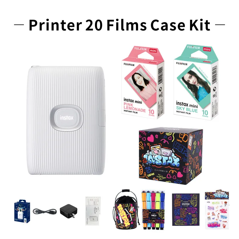 Новый оригинальный принтер Fujifilm Instax Mini Link2, мгновенный ...