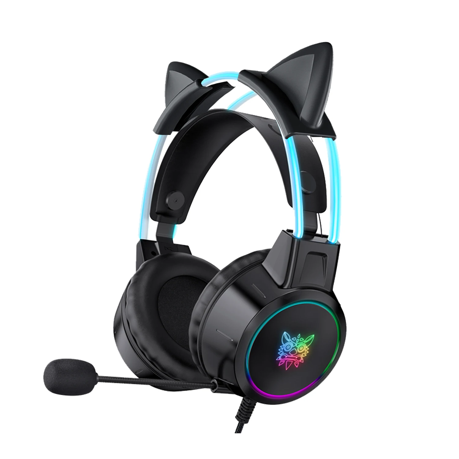 Casque avec microphone,Casque Gamer Gaming Casque Gamers Sur-oreille ...