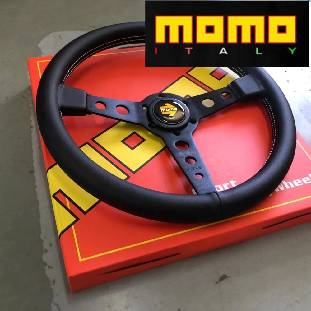 Universal-MOMO-Prototipo-Volante-Racing-Car-Couro-JDM-MOMO-Volante ...