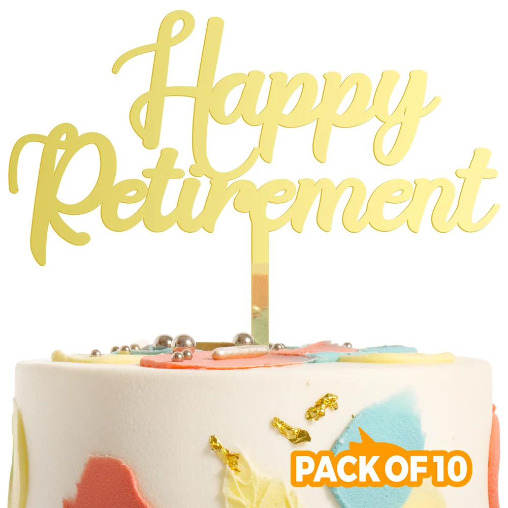 Happy Retirement Cake