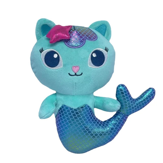 10Pcs/Set Gabby Dollhouse Plush Toys Kawaii Mercat Cute Stuffed Animals ...