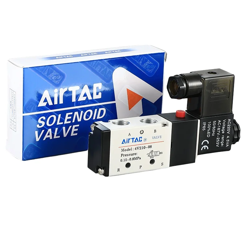 AIRTAC solenoid valve 4V310 series 4V310-08 4V310-10 DC24V AC220V two ...